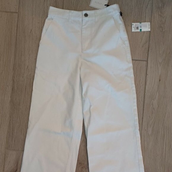 1. State | Jeans | State Neo Renaissance White Denim Crop Jeans Sz 24 ...